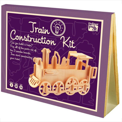 Wooden Train Construction Kit